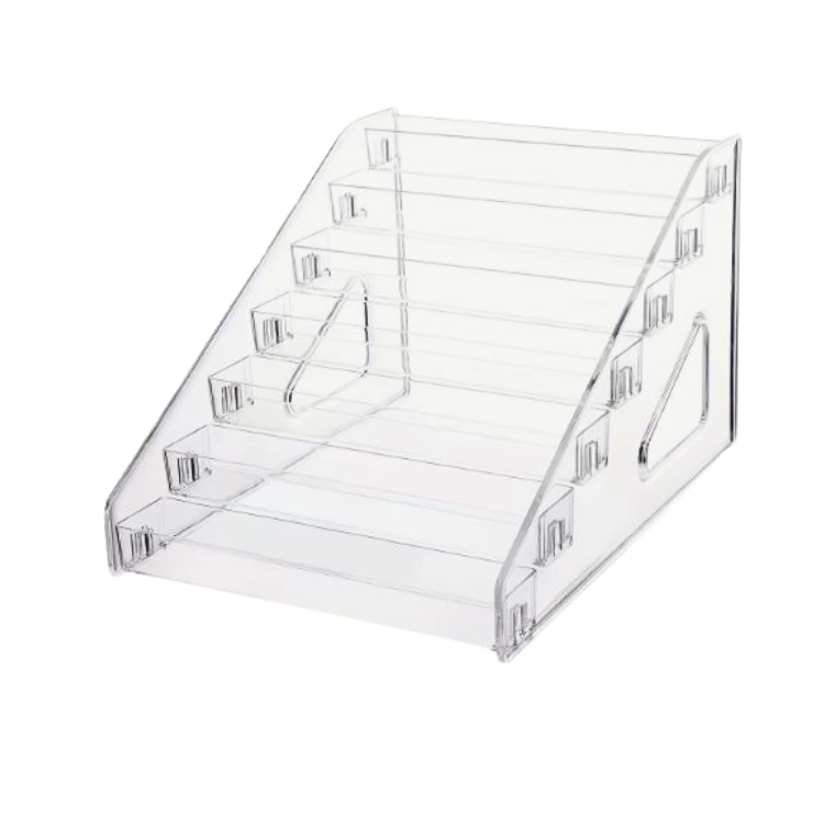 7 Tier Piece Nail Varnish Table Display Stand
