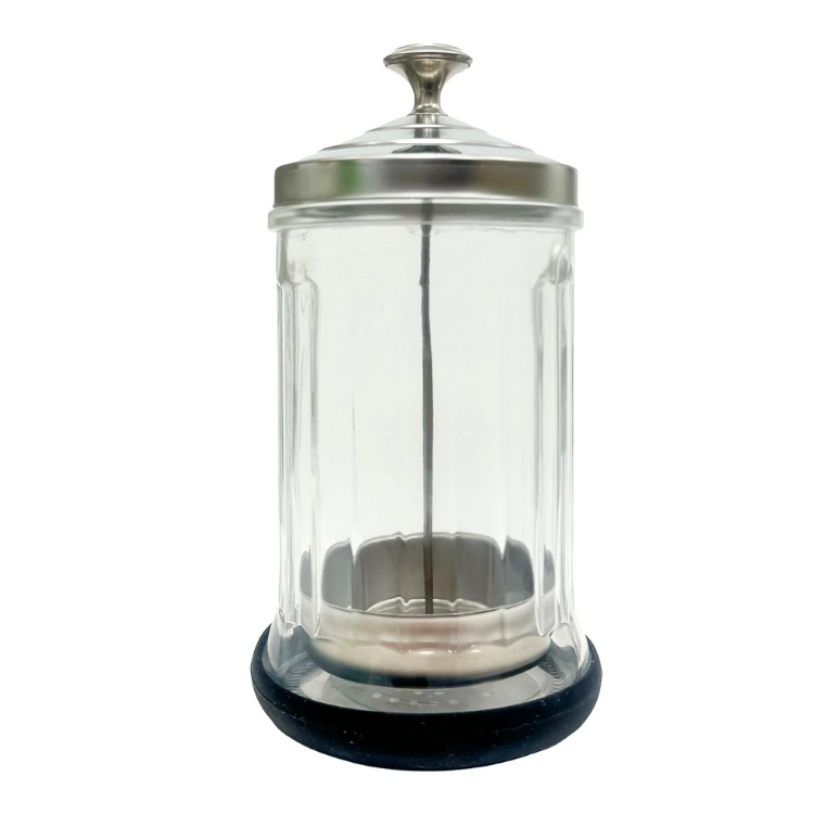 Glass Sterilizing Jar